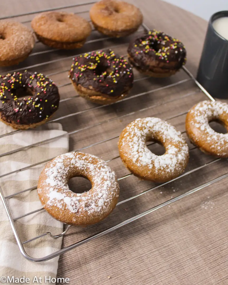 Baked Donut Recipe(3 ways) - Tasteeful Recipes