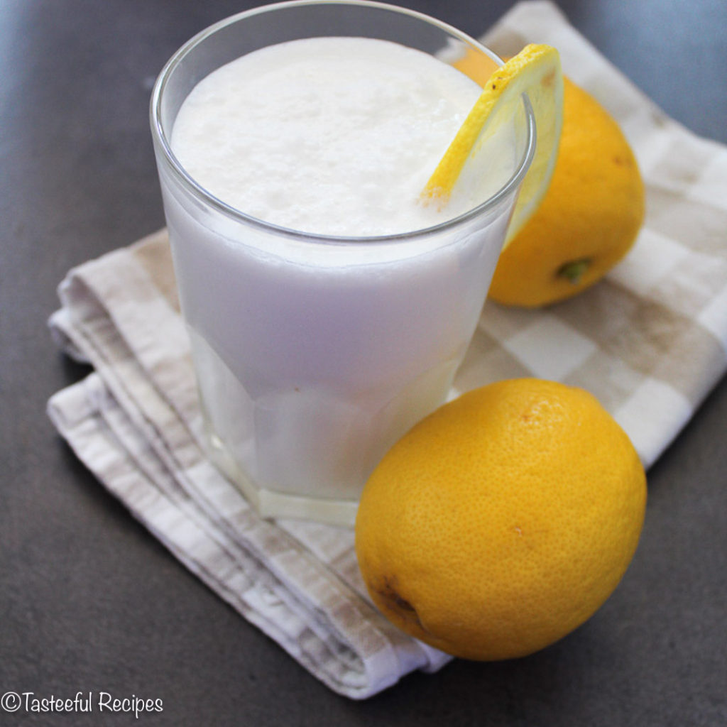 Frozen Coconut Lemonade with Vodka Recipe - Tasteeful Recipes