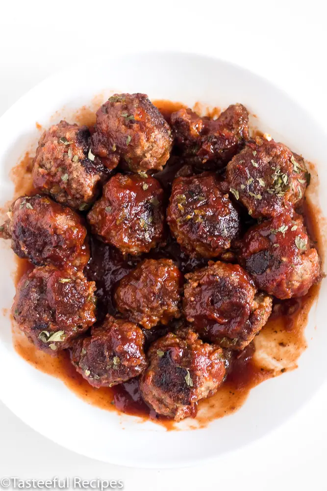 Delicious Spicy Pineapple BBQ Meatballs - Tasteeful Recipes