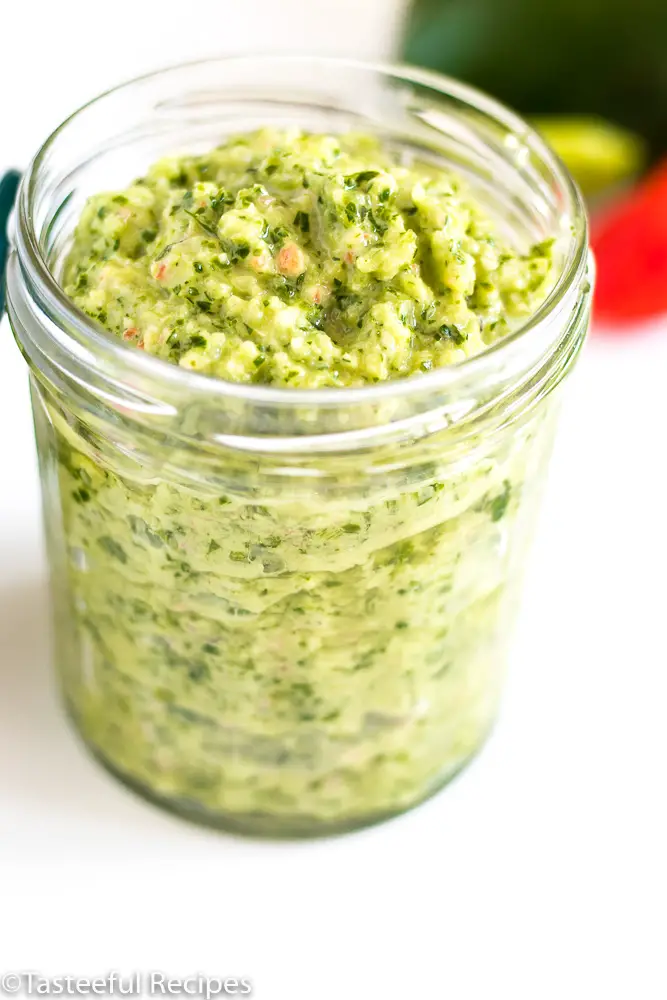 Homemade Caribbean Green Seasoning - Tasteeful Recipes