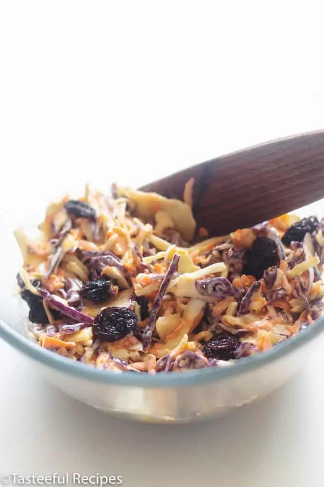 Easy Sweet Caribbean Coleslaw - Tasteeful Recipes