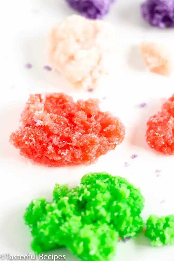 Colorful Caribbean Style Sugar Cake - Tasteeful Recipes